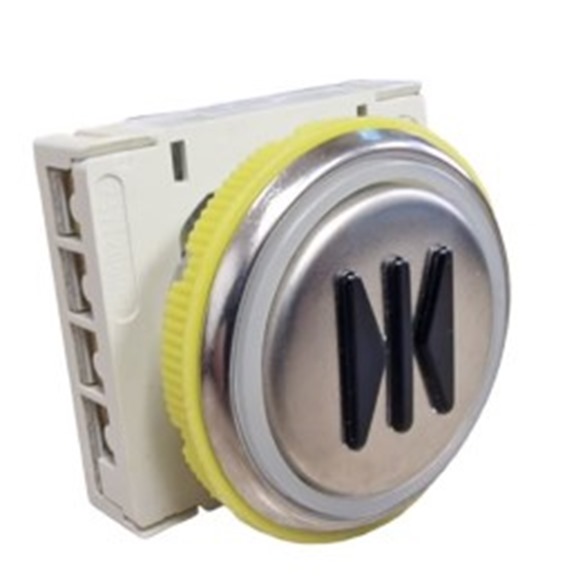 Push button DMG (D/C SYMBOL) ( blue halo )