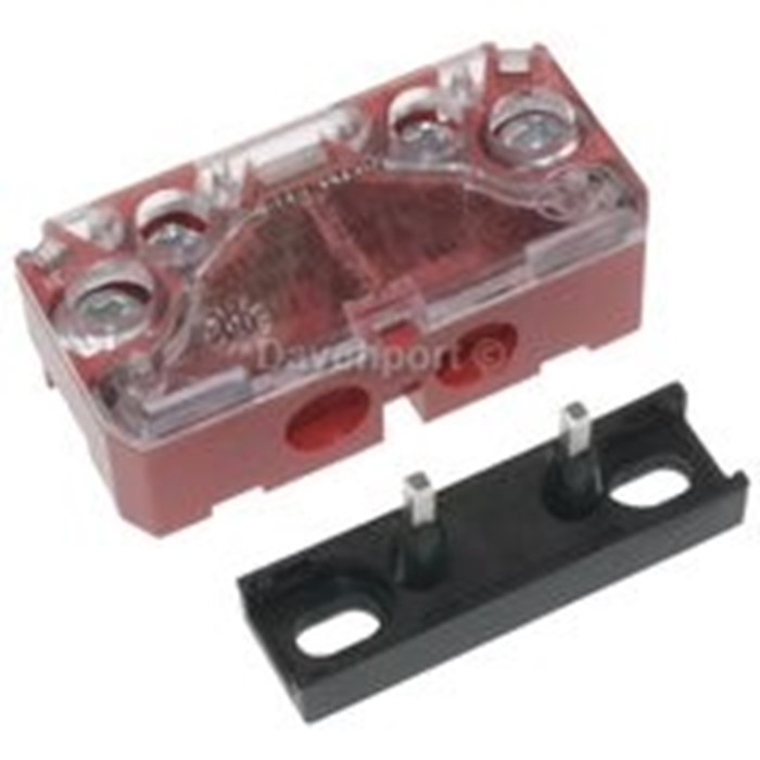 Door contact with shunt